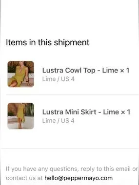 Peppermayo | Skirts | Peppermayo Lustra Cowl Top And Mini Skirt Set ...